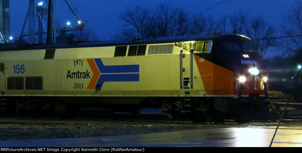 Amtrak : AMTK 156 ( Phase I ) (HERITAGE UNIT) (Pic 3)